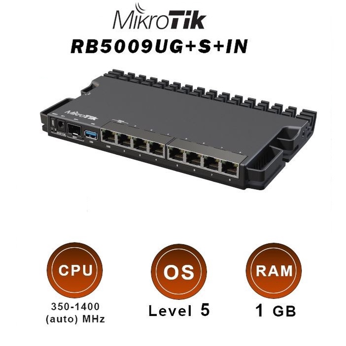 Jual MikroTik RB5009UG+S+IN RB5009 Router Board RB5009UG | Shopee Indonesia