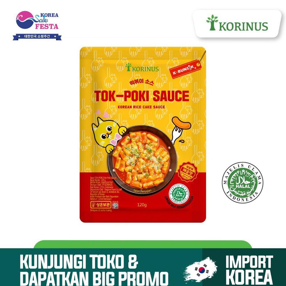 Jual Best Seller Korinus Tokpoki Sauce / Tteokbokki Sauce / Toppoki ...