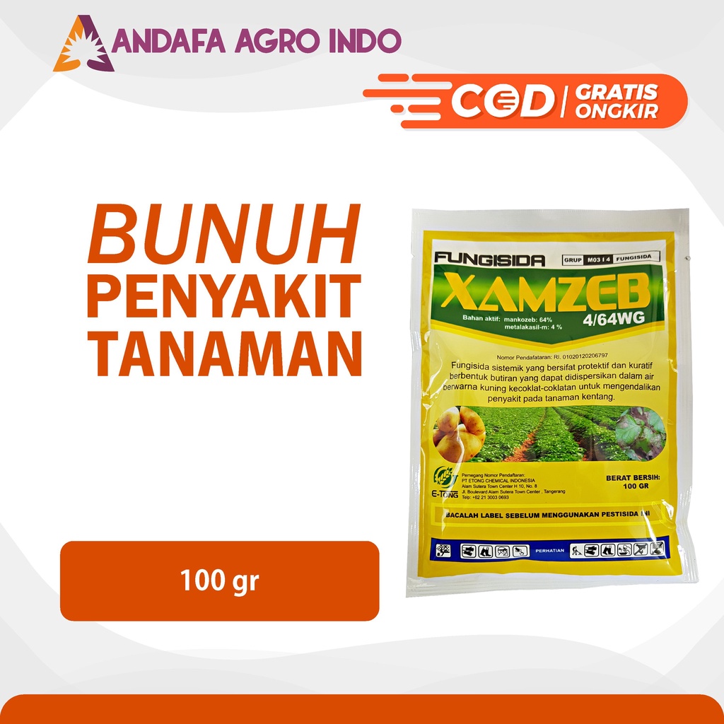 Jual Obat Penyakit Tanaman Fungisida XAMZEB | Shopee Indonesia
