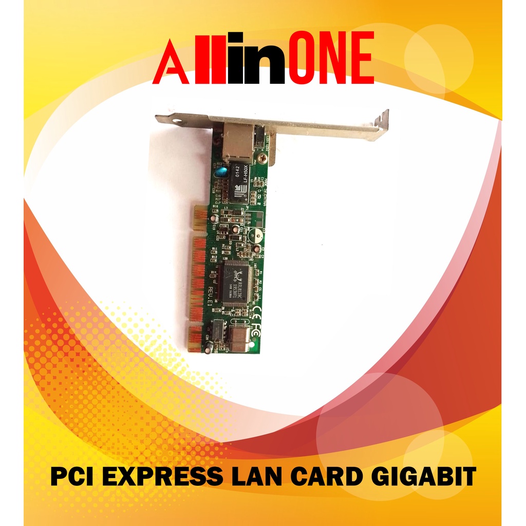 Jual LAN CARD GIGABIT ETHERNET LANCARD PCI EXPRESS | Shopee Indonesia