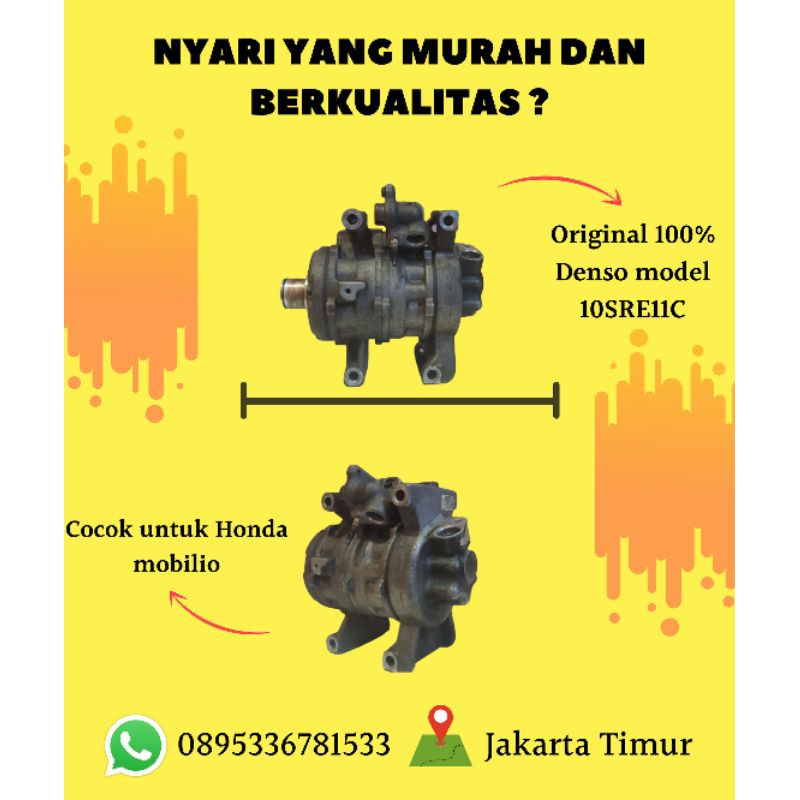 Jual kompressor kompresor compressor compresor mobilio/10SRE11C ...