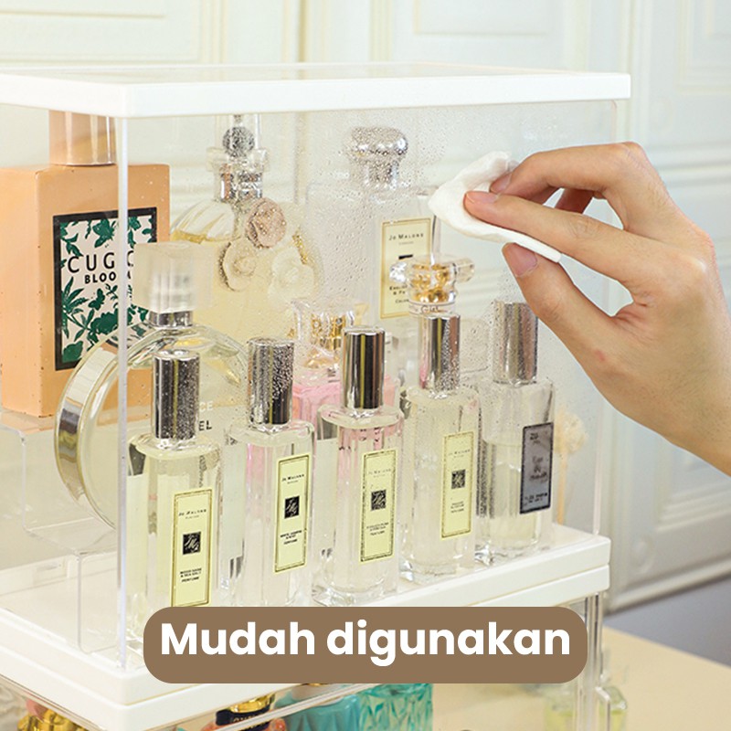 Jual Greenland Rak Parfum Acrylic Storage Organizer Rak Kosmetik ...