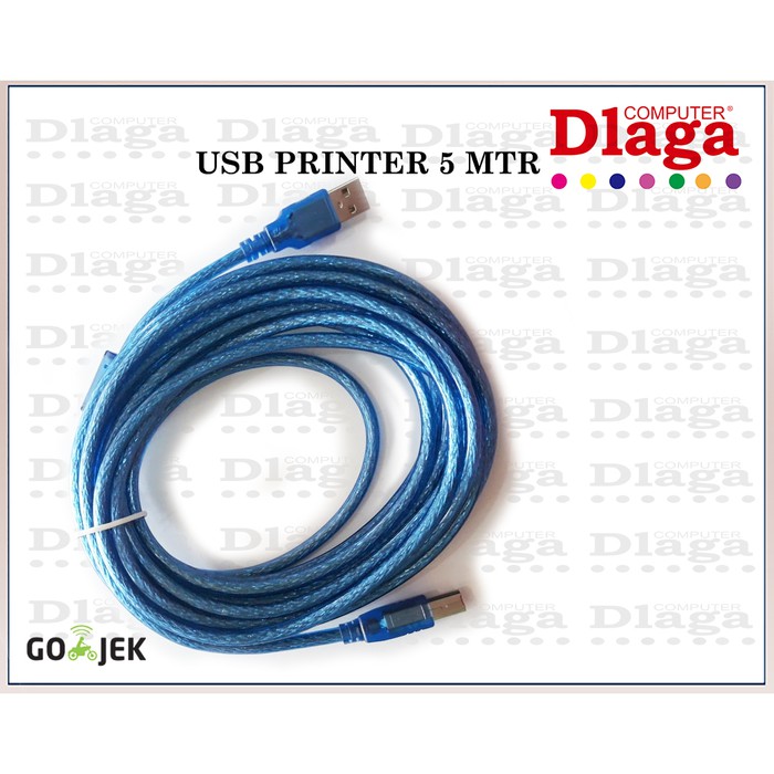 Jual Kabel USB Printer 5 Meter High Quality | Shopee Indonesia
