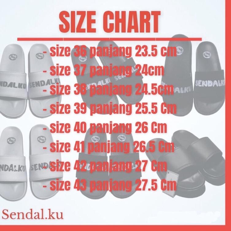 Jual TREND Sandal Slide Pria dan Wanita SENDAL.KU - SENDAL SLIDE FULL ...
