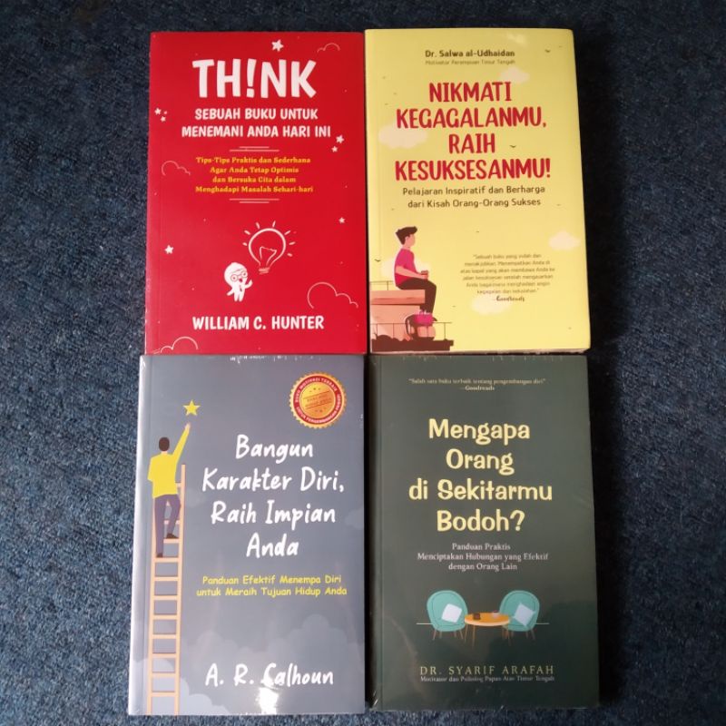 Jual Paket Buku Pengembangan Diri dan Karir Untuk Anda - Buku Original Segel | Shopee Indonesia
