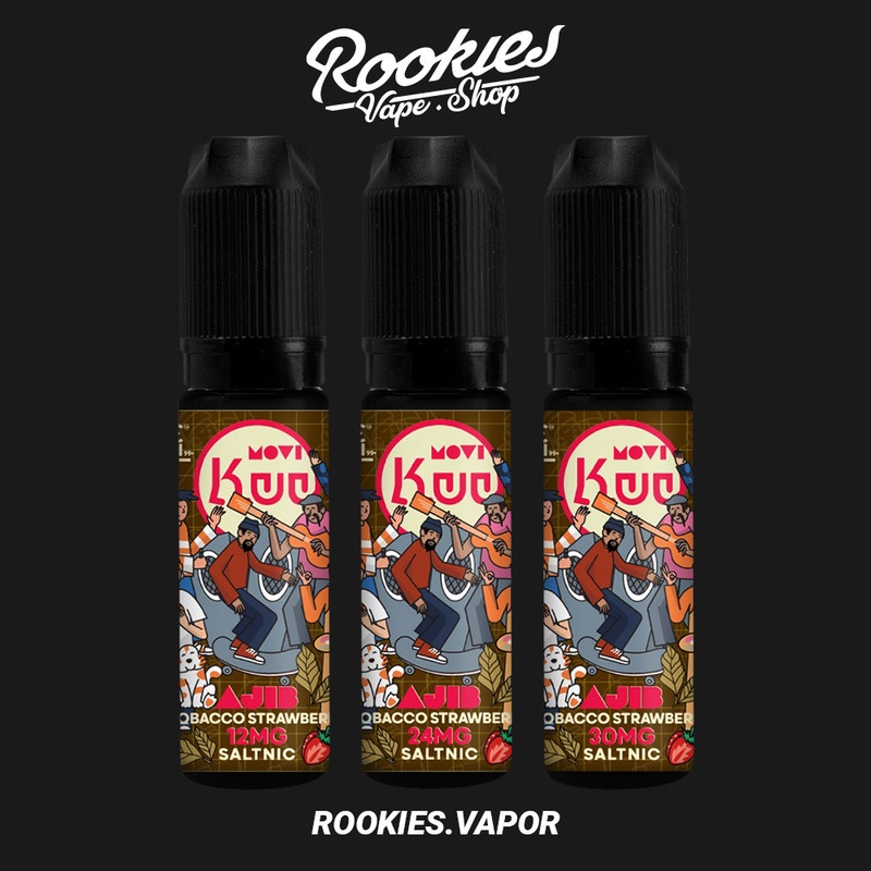 Jual Kuy Liquid AJIB Strawberry Tobacco 15ml Salt Nicsal99+ by MOVI ...