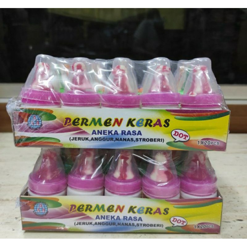 Jual (isi 20) Permen dot jadul | Permen empeng jajanan jadul | Permen ...
