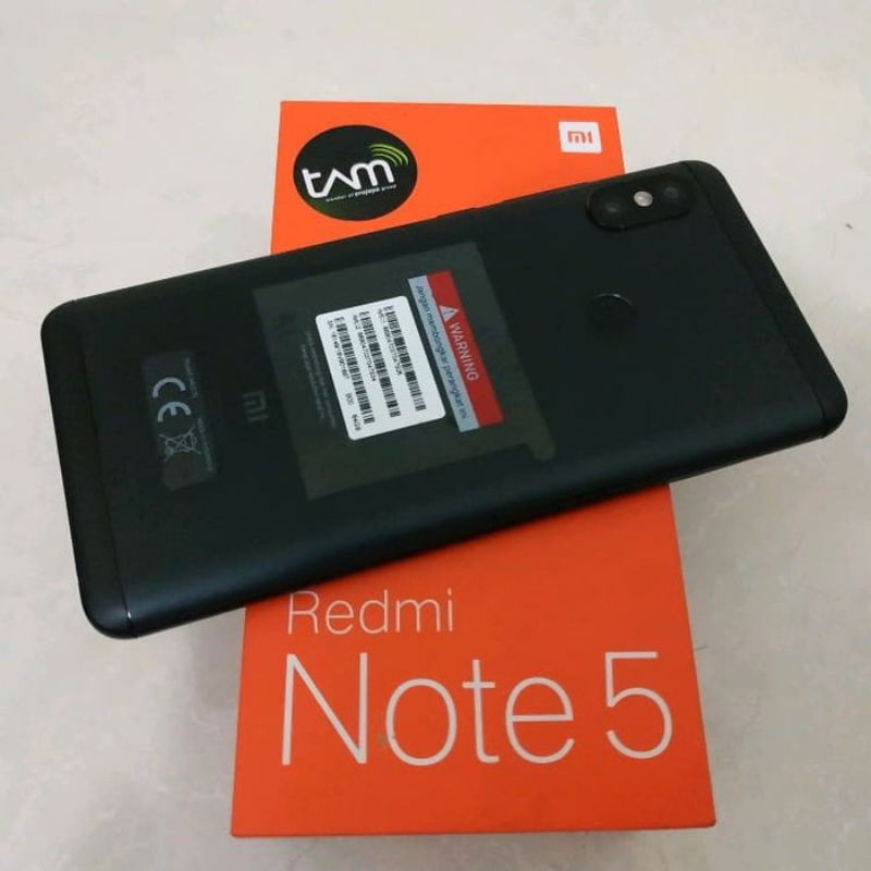 Jual Xiaomi Redmi Note 5 Ram 4/64 Bekas/second/seken Fullset Lengkap ...