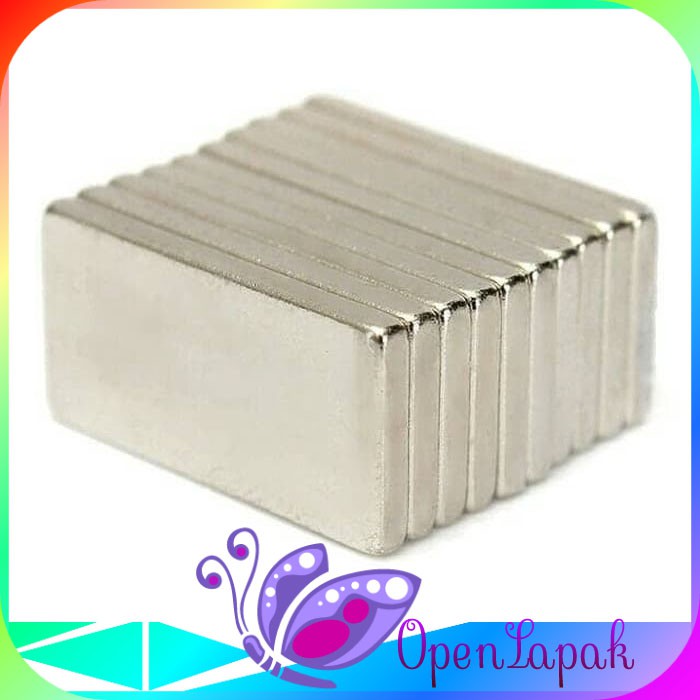 Jual magnet neodymium kotak uk 20x10x1,5 strong magnet magnet Neodymium ...
