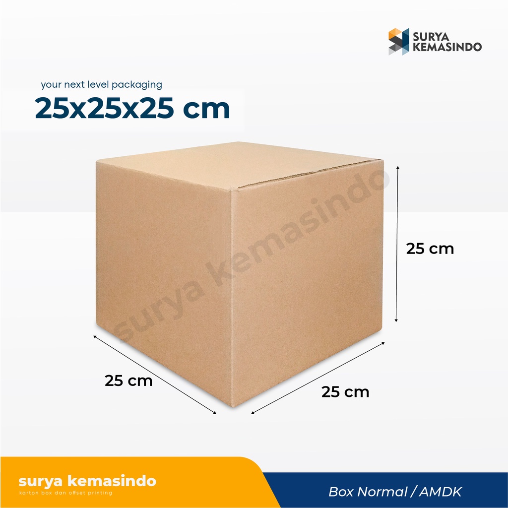 Jual Box 25x25x25 cm (Helm BoGo) Kardus/Karton/kemasan/Paking/boxhelm ...