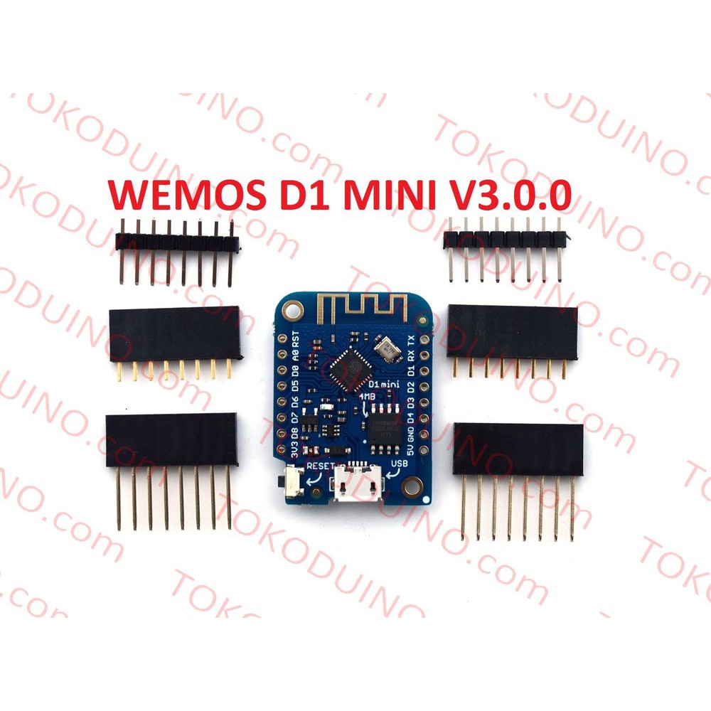 Jual WEMOS D1 MINI BOARD MINSYS ESP8266 WIFI MODULE BOARD FOR IO lop3 ...