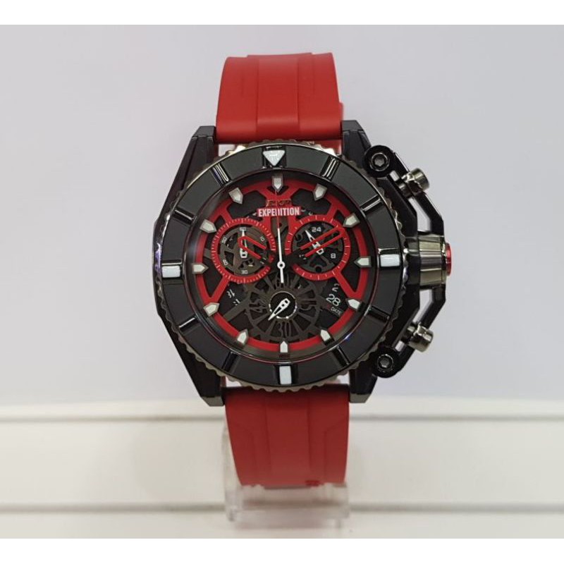 Jual Jam Tangan Expedition EXP E3009M Super hero Series Red / Grey ...