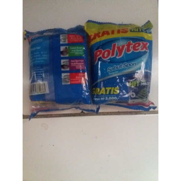 Jual Polytex spons regular/spons cuci piring | Shopee Indonesia