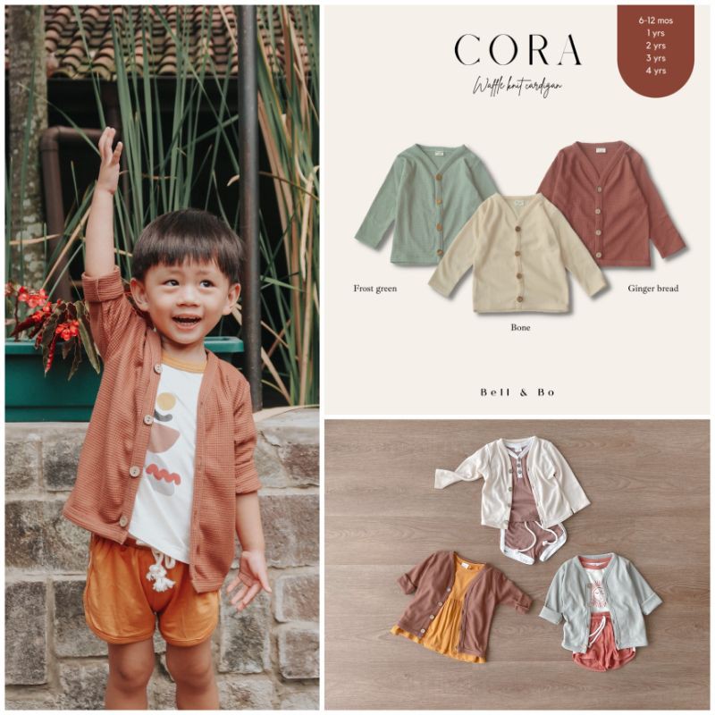 Jual BELL&BO - CORA Waffle Knit Cardi - jaket anak unisex | Shopee ...