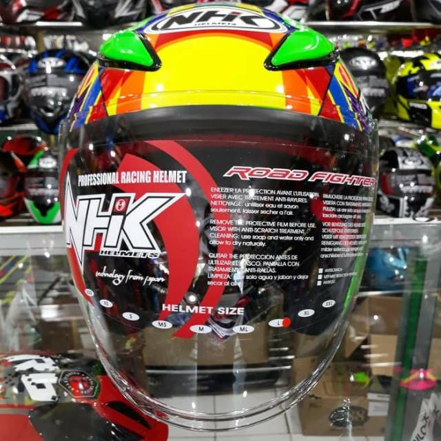 Jual Visor NHK R6 Original Clear | Shopee Indonesia