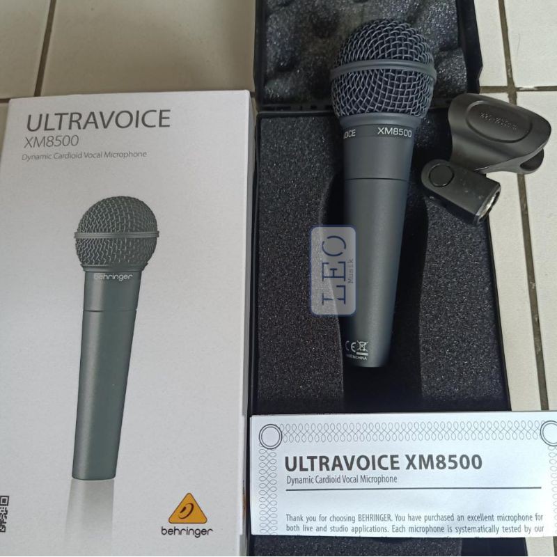 Jual MIC BEHRINGER XM8500 ORIGINAL ULTRAVOICE VOCAL MICROPHONE XM 8500 ...