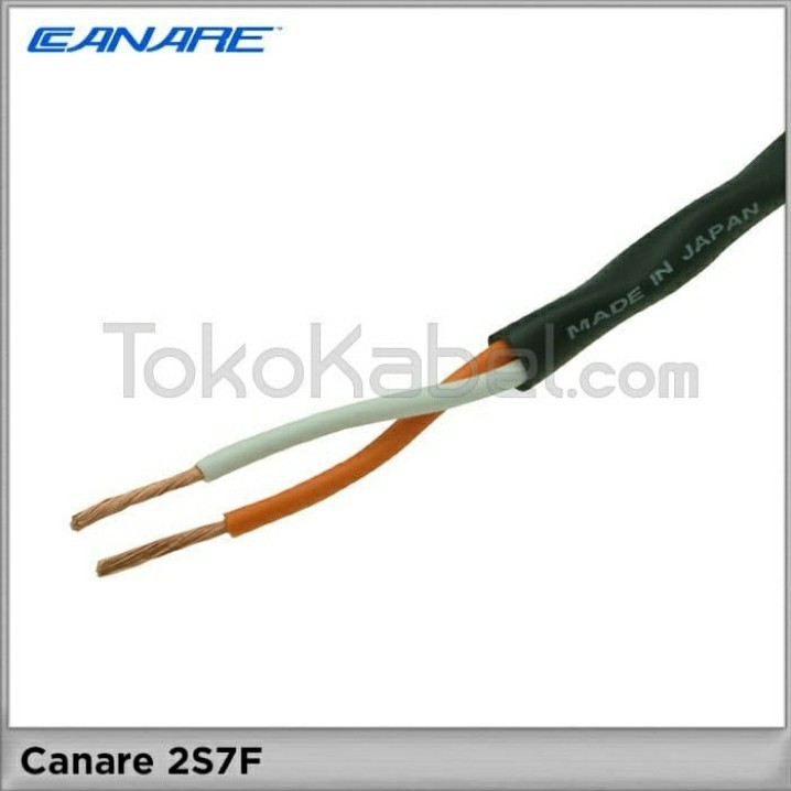 Jual KABEL AUDIO SPEAKER CANARE 2S7F ORIGINAL HARGA PER METER | Shopee Indonesia