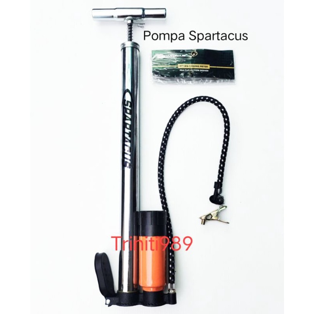 Jual Pompa ban, pompa angin tabung, chrom meter/high pressure Atlantis ...