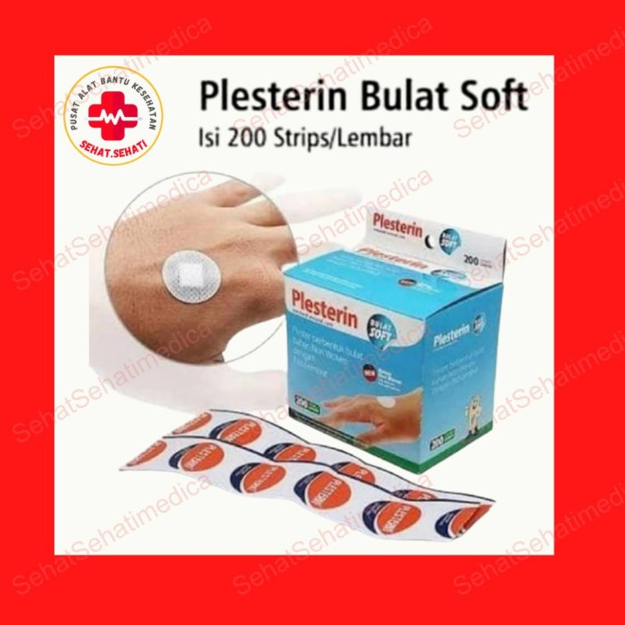Jual PLASTERIN ONEMED / PLASTER BULAT TRANSPARAN / ONEMED ISI 200 PCS ...