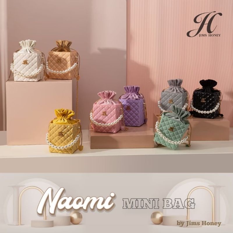Jual Jims Honey NAOMI MINI BAG Tas Kulit Mini Bucket Wanita Casual ...