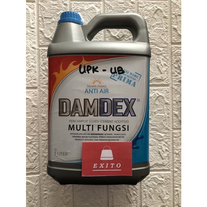 Jual Damdex Pengeras Beton Anti Bocor Air 5 Ltr Galon | Shopee Indonesia