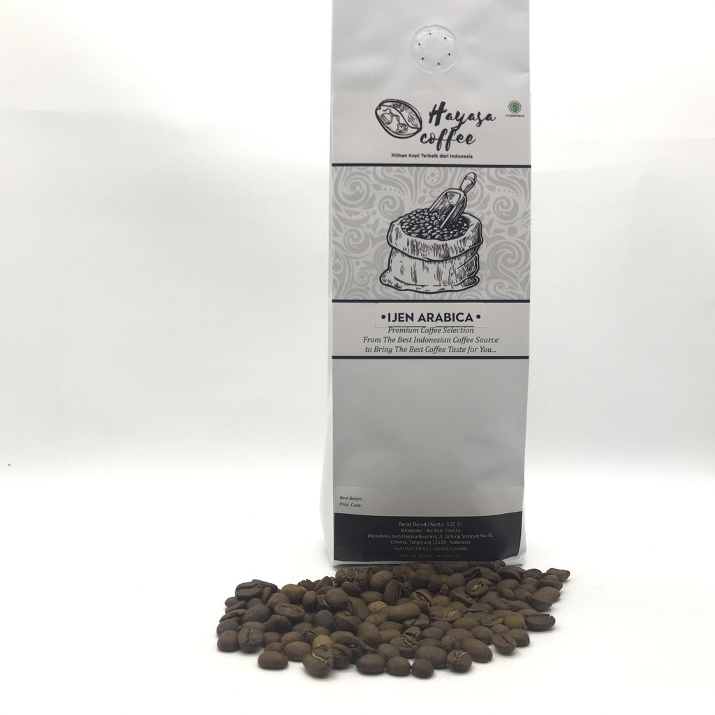 Jual Kopi Hayasa Ijen Raung Java Specialty Arabika - 500 Gr | Shopee ...
