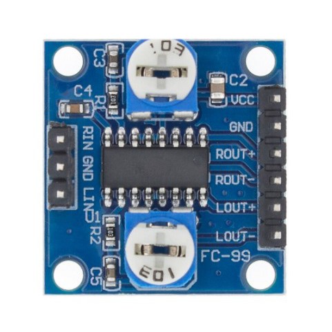 Jual Module PAM8406 Mini Amplifier Stereo 5Watt x 2 Dengan 5 Volt ...