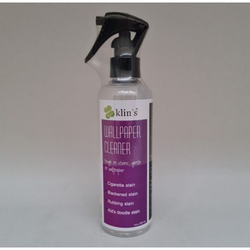 Jual Pembersih khusus wallpaper | Wallpaper cleaner spray 250 ML ...