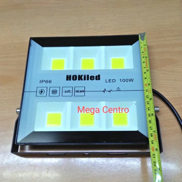 Jual Lampu Sorot LED 100 Watt Hokiled IP66 | Shopee Indonesia