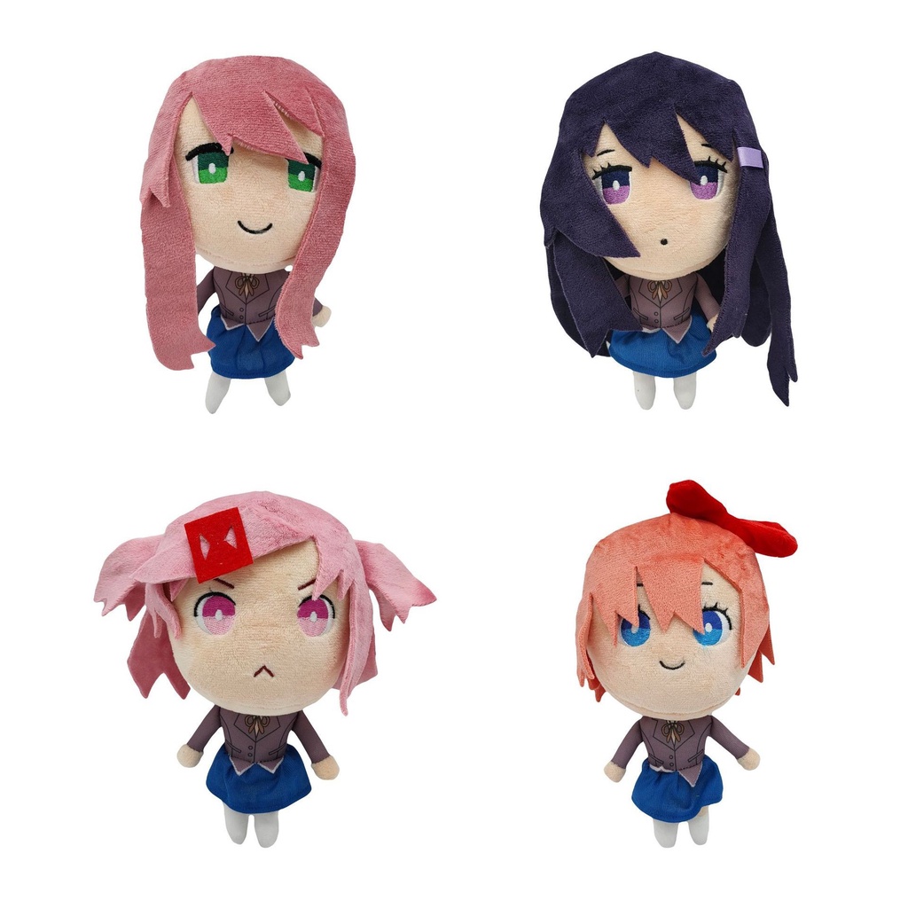 Jual [PRE-ORDER] DDLC Cotton Doll Plushie Yuri Monika Natsuki Sayori Plush | Shopee Indonesia
