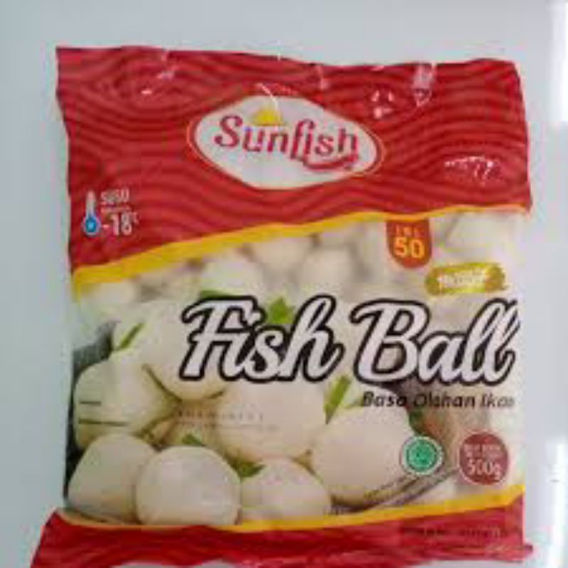 Jual Sunfish Fish Ball / Bakso Ikan 500 gr (frozen food) | Shopee Indonesia