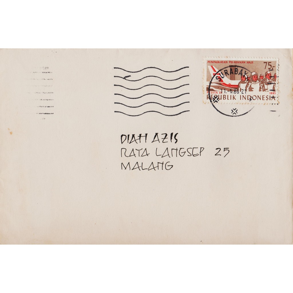 Jual Perangko Filateli A3-42 Indonesia Cover 11.06.81986 From Surabaya ...
