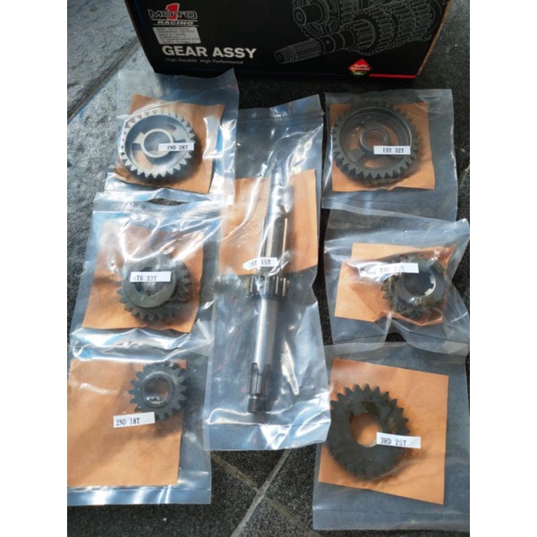 Jual Gigi rasio/gear box racing Moto 1 asli Taiwan buat motor Yamaha RX ...