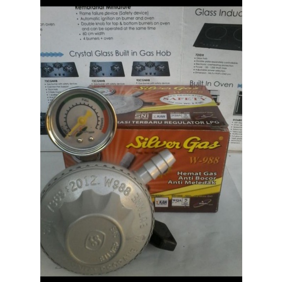 Jual Regulator Silver Gas W - 988 Regulator Otomatis | Shopee Indonesia