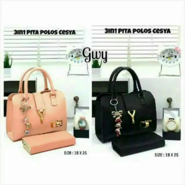 Jual tas paket 3in1 (tanpa box jam) | Shopee Indonesia