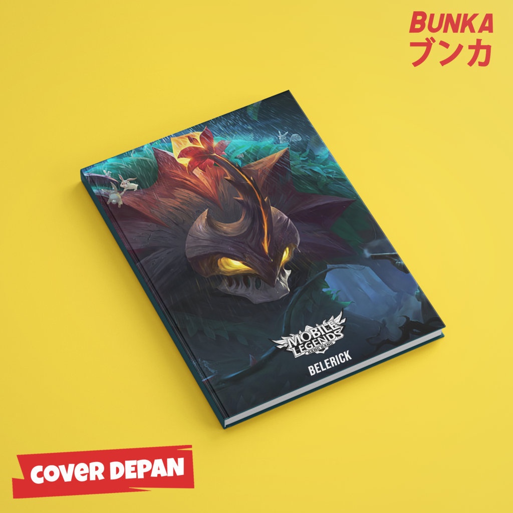 Jual Notebook Mobile legends Balerick Hardocover A5 Buku tulis catatan ...