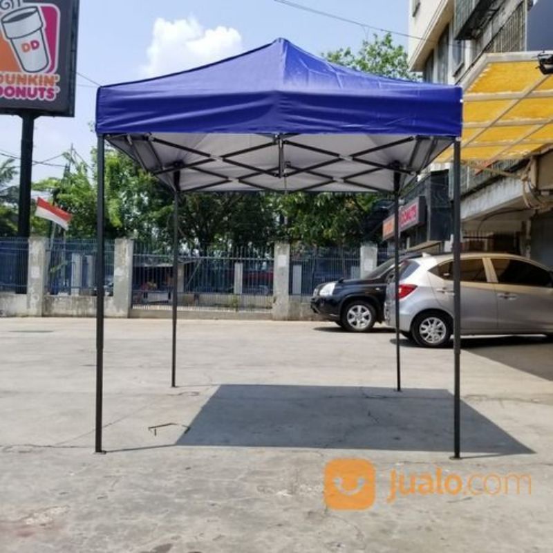 Jual tenda lipat 3x3 meter plus rangka besi | Shopee Indonesia