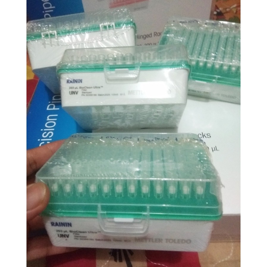 Jual Filter Tips 200 uL Sterile Universal Rainin Metler Toledo | Shopee ...