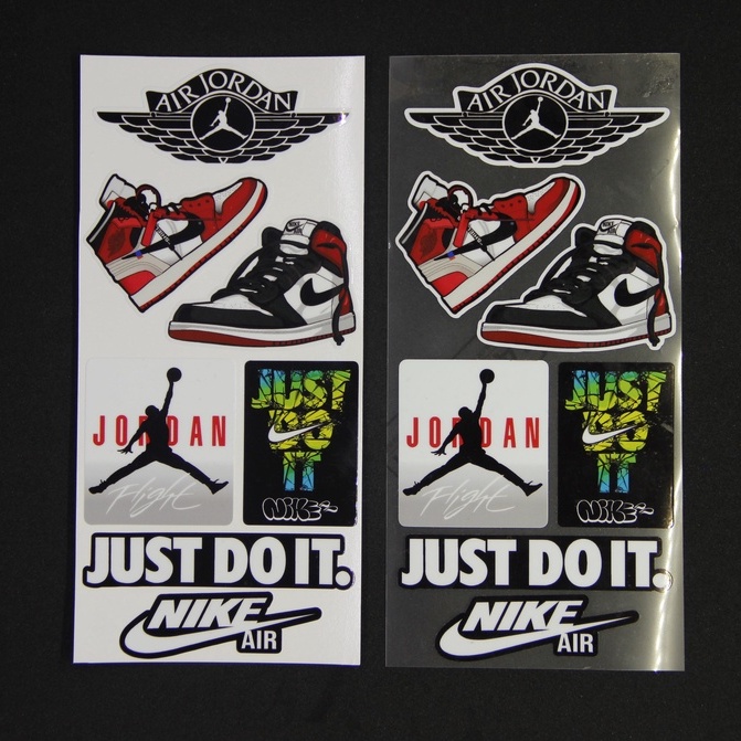 Jual stiker motor aesthetic sticker pack sepatu nike/jordan/just do it ...