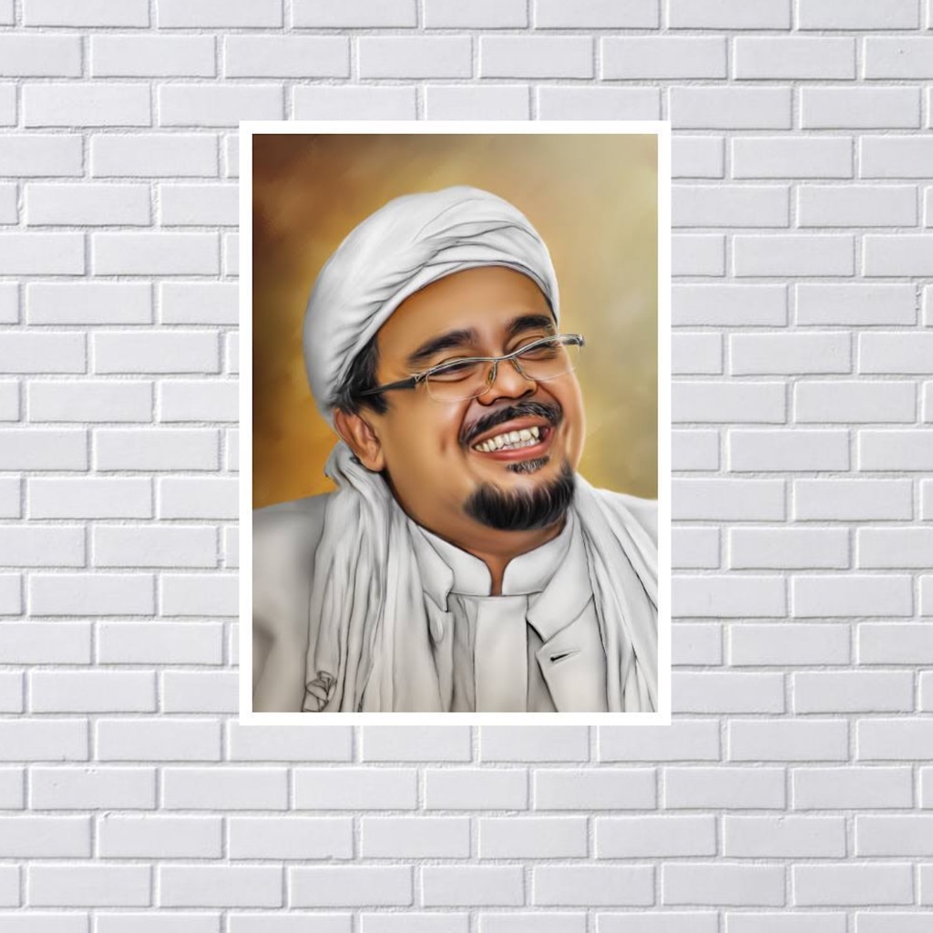 Jual POSTER HABIB RIZIEQ SYIHAB/FOTO POSTER HABIB RIZIEQ/HIASAN DINDING ...