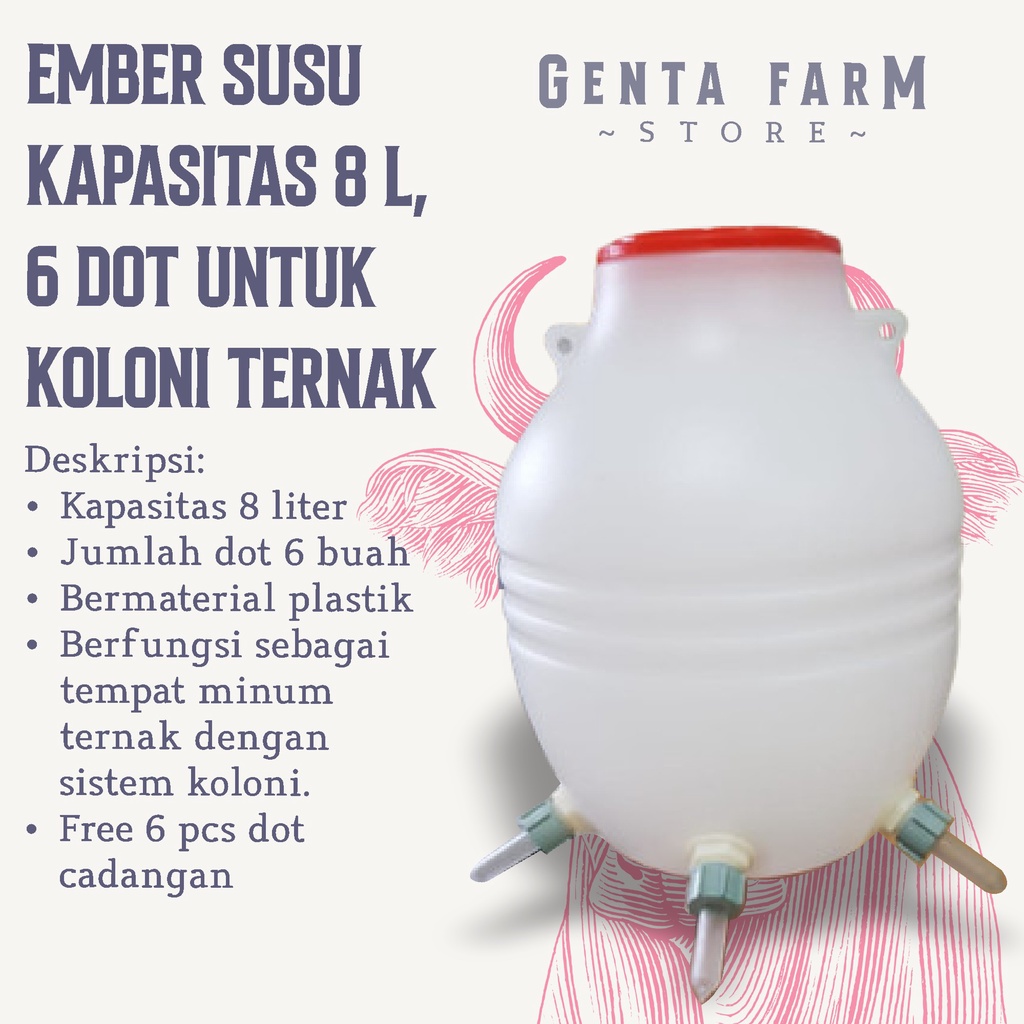 Jual Botol Dot Cemper Ember Susu Cempe Pedet Babi Domba Sistem Koloni ... Jual Botol Dot Cemper Ember Susu Cempe Pedet Babi Domba Sistem Koloni ...