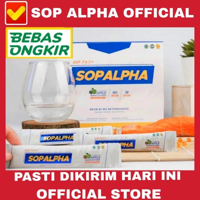 Jual SOP ALPHA Bioboost 1/2 Box 9 Sachet Zeforce Immune Booster ...