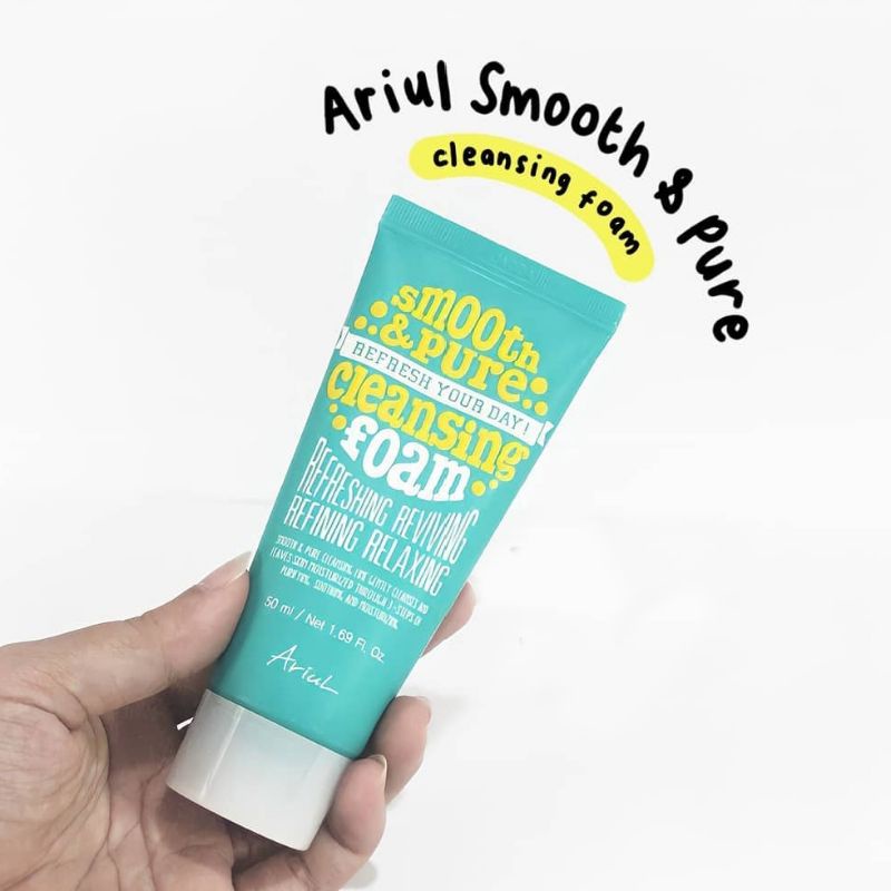 Jual Ariul smooth & pure cleansing foam -100ml || Ariul 7 days mask ...