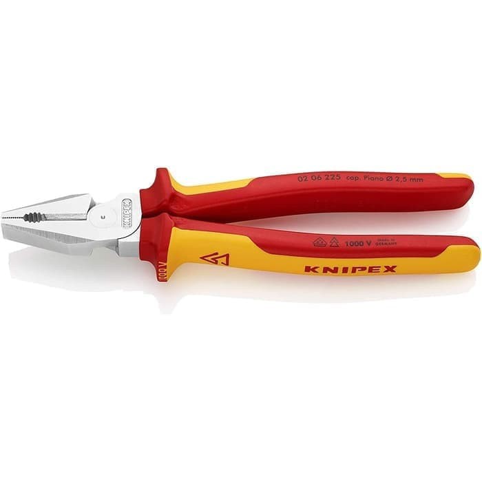 Jual KNIPEX 02 06 225 Tang Kombinasi 225 mm Combination Pliers 9 Inch ...