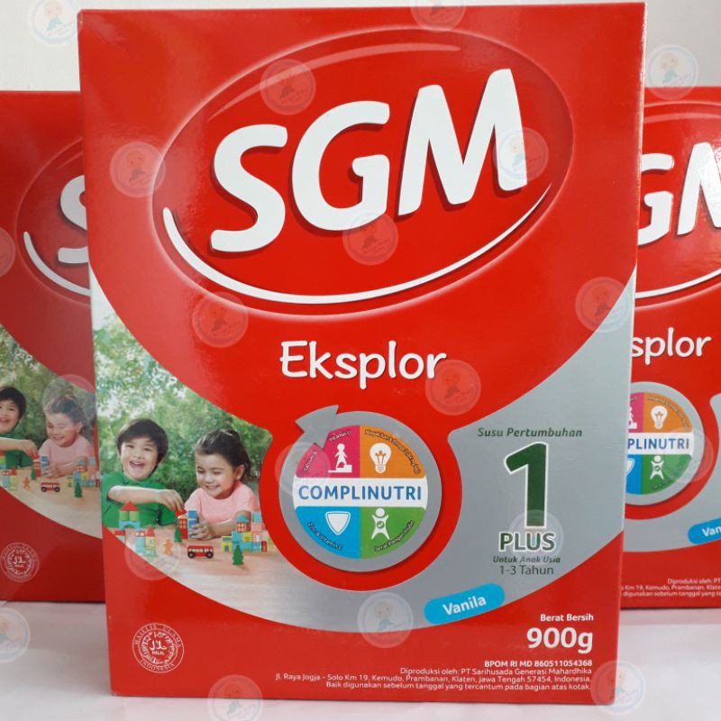 Jual SGM Eksplor 1 plus 1 - 3 tahun Vanila 150g 600g 900g | Shopee ...