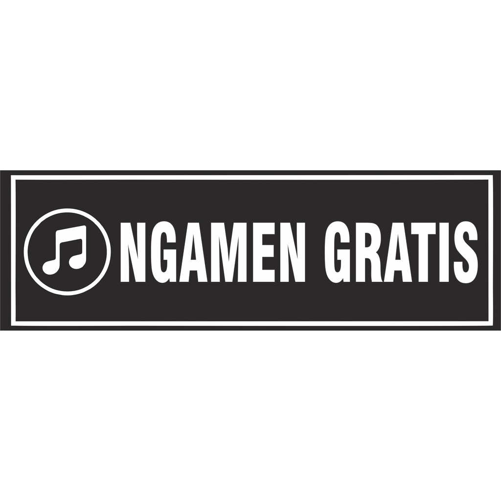 Jual STIKER NGAMEN GRATIS | Shopee Indonesia