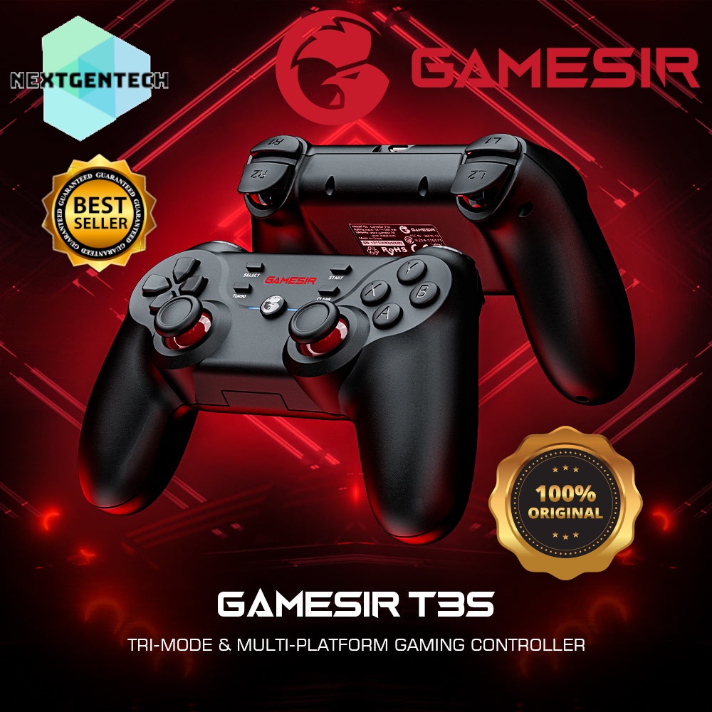 Jual Gamesir T3S Wireless Gamepad Bluetooth Controller Android Switch ...
