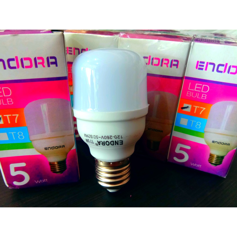 Jual LAMPU LED T7 ENDORA 5W 3 WARNA (PUTIH, KUNING, BIRU) | Shopee ...