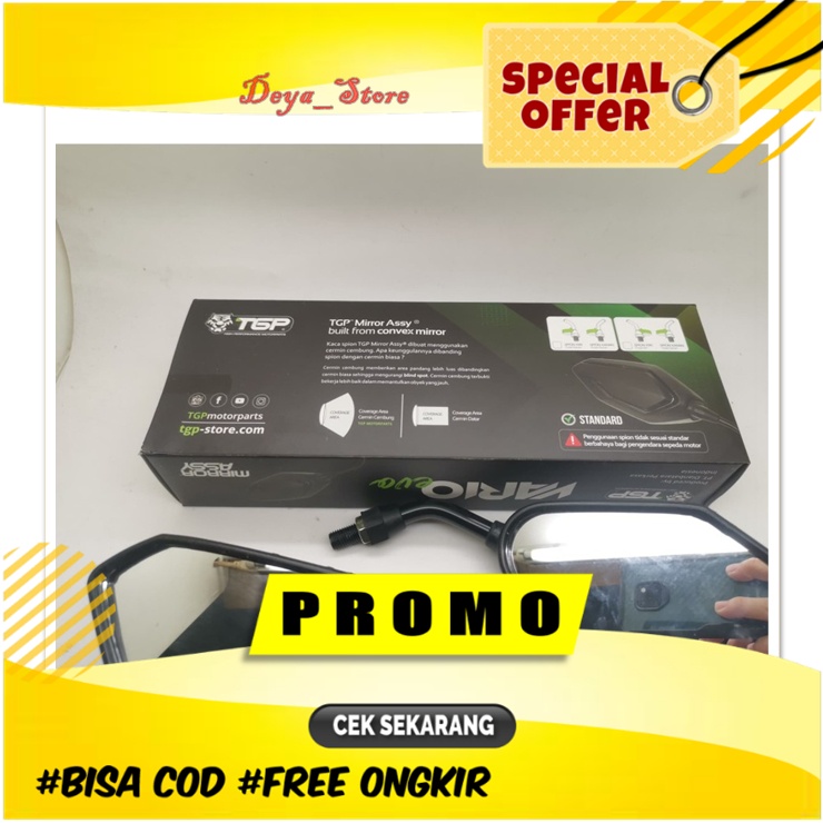 Jual Asesoris Motor Vario 150 New Spion Tgp Honda Cembung Kaca Spion ...