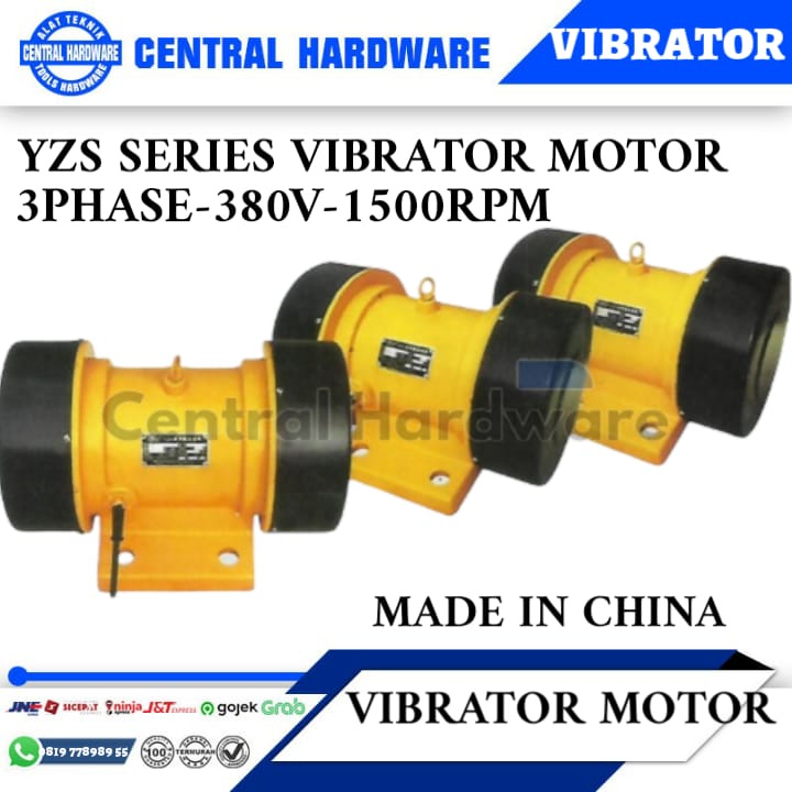 Jual MOTOR VIBRATOR YZS-50-4- 2.2KW/3HP/1500RPM/3PHASE/4POLE JIN LONG | Shopee Indonesia